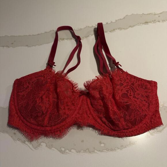 Victoria's Secret | Intimates & Sleepwear | Victorias Secret Red 34dd ...